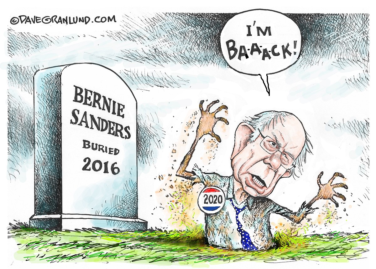 Granlund cartoon: Sanders back | Northwest Arkansas Democrat-Gazette