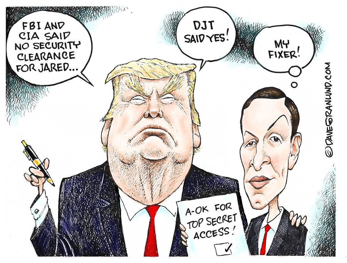 Granlund cartoon: My fixer | Pine Bluff Commercial News