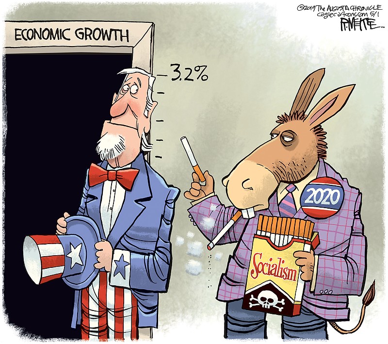 McKee cartoon: Economic growth | Northwest Arkansas Democrat-Gazette