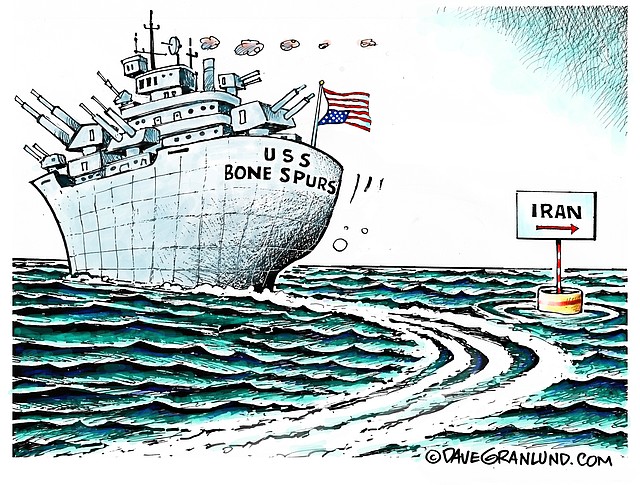 Granlund cartoon: U.S. U-turn | The Arkansas Democrat-Gazette ...