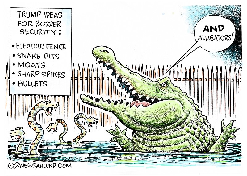 Granlund cartoon: Border security ideas