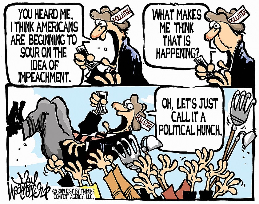 Weatherford cartoon: A pollster’s political hunch | The Arkansas ...