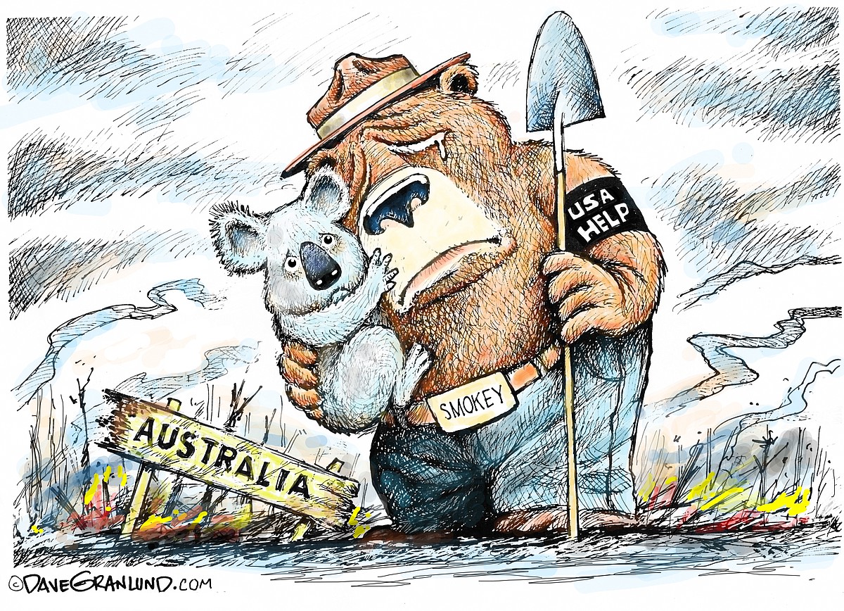 Granlund cartoon: Australia bush fires | Pine Bluff Commercial News