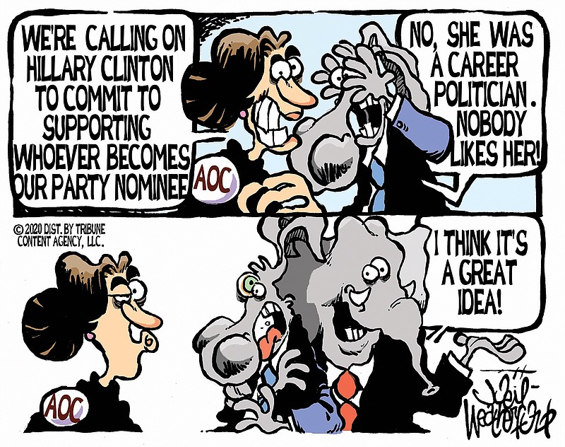 Weatherford cartoon: AOC’s great idea | The Arkansas Democrat-Gazette ...