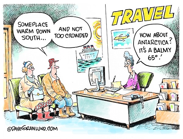 Granlund cartoon: Someplace warm | Northwest Arkansas Democrat-Gazette