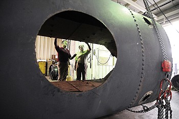 Diving bell, being restored, aided gold miners in 1875 | Chattanooga ...