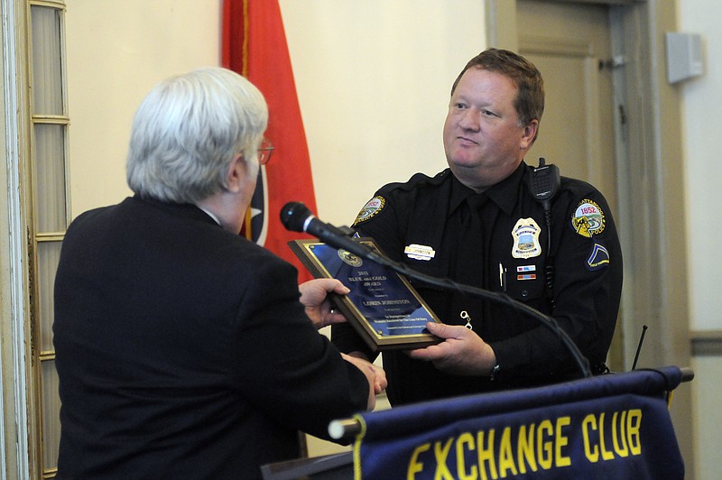 Exchange Club honors Chapin, Johnston | Chattanooga Times Free Press