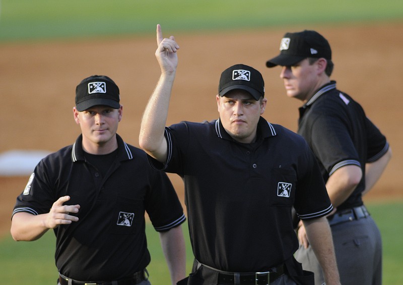 Double-A umpires on clock to advance to Triple-A | Chattanooga Times ...