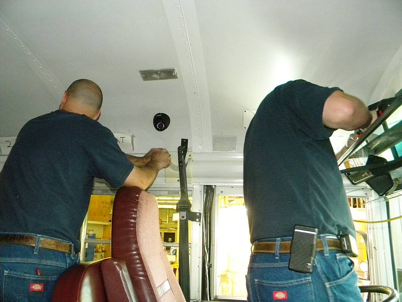Cleveland school buses get security camera upgrades | Chattanooga Times ...