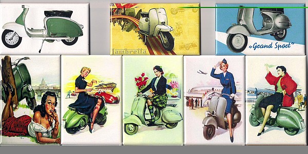 Themed magnets bolster scooter shop's marketing | Chattanooga Times ...