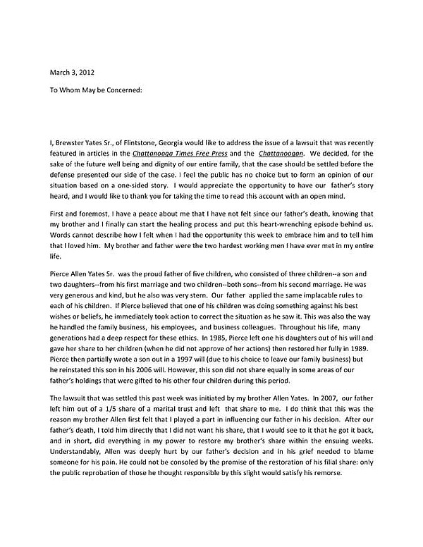 North Georgia: Yates family said undergoing healing after lawsuit over ...