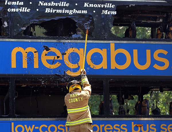 Megabus double-deckers temporarily replaced | Chattanooga Times Free Press