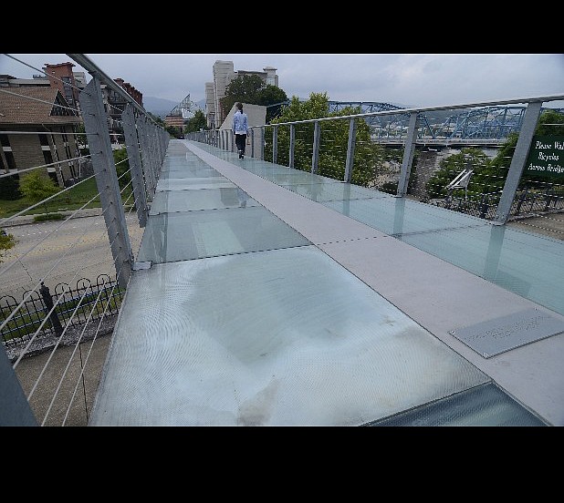 Glass Holmberg pedestrian bridge repairs mount: Chattanooga seeks ...