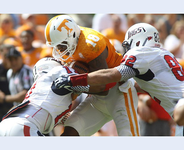 Tennessee Vols' Jason Croom responds with his 'best football ...