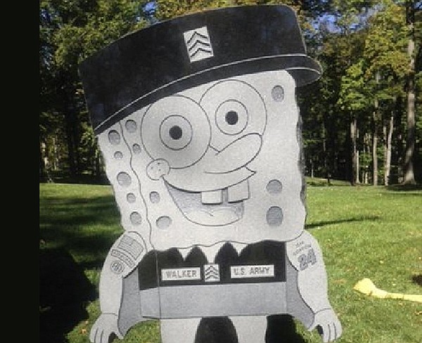 Family of slain Iraq war veteran want SpongeBob gravestone restored ...