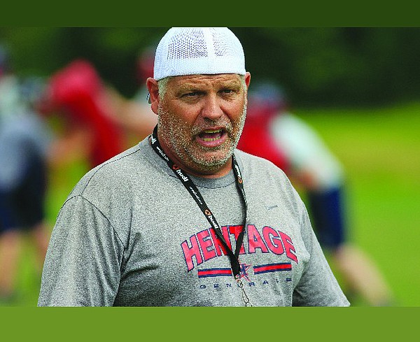Tim James resigns after six seasons coaching football at Heritage High ...