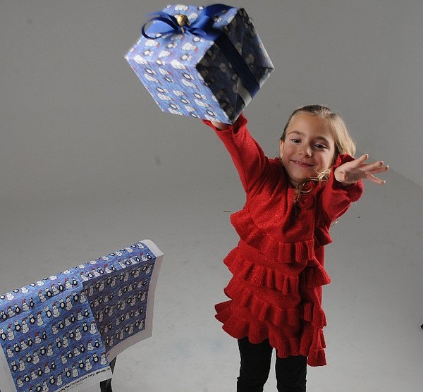 Contest wraps up: 7-year-old pitches a winning wrapping paper design ...