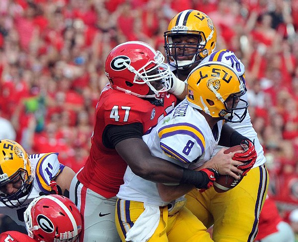 Georgia's Ray Drew seeking to regain starting status | Chattanooga ...