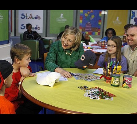 Hillary Clinton praises St. Jude hospital work | Chattanooga Times Free ...