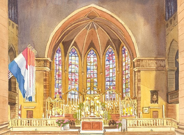 Fort Oglethorpe woman's painting on cover of this year's Patton's ...