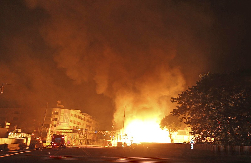 Gas explosions kill 15, injure 228 in Taiwan | Chattanooga Times Free Press