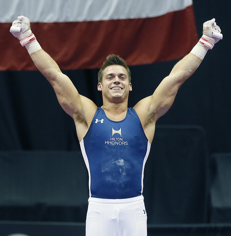Sam Mikulak rallies for US gymnastics title | Chattanooga Times Free Press