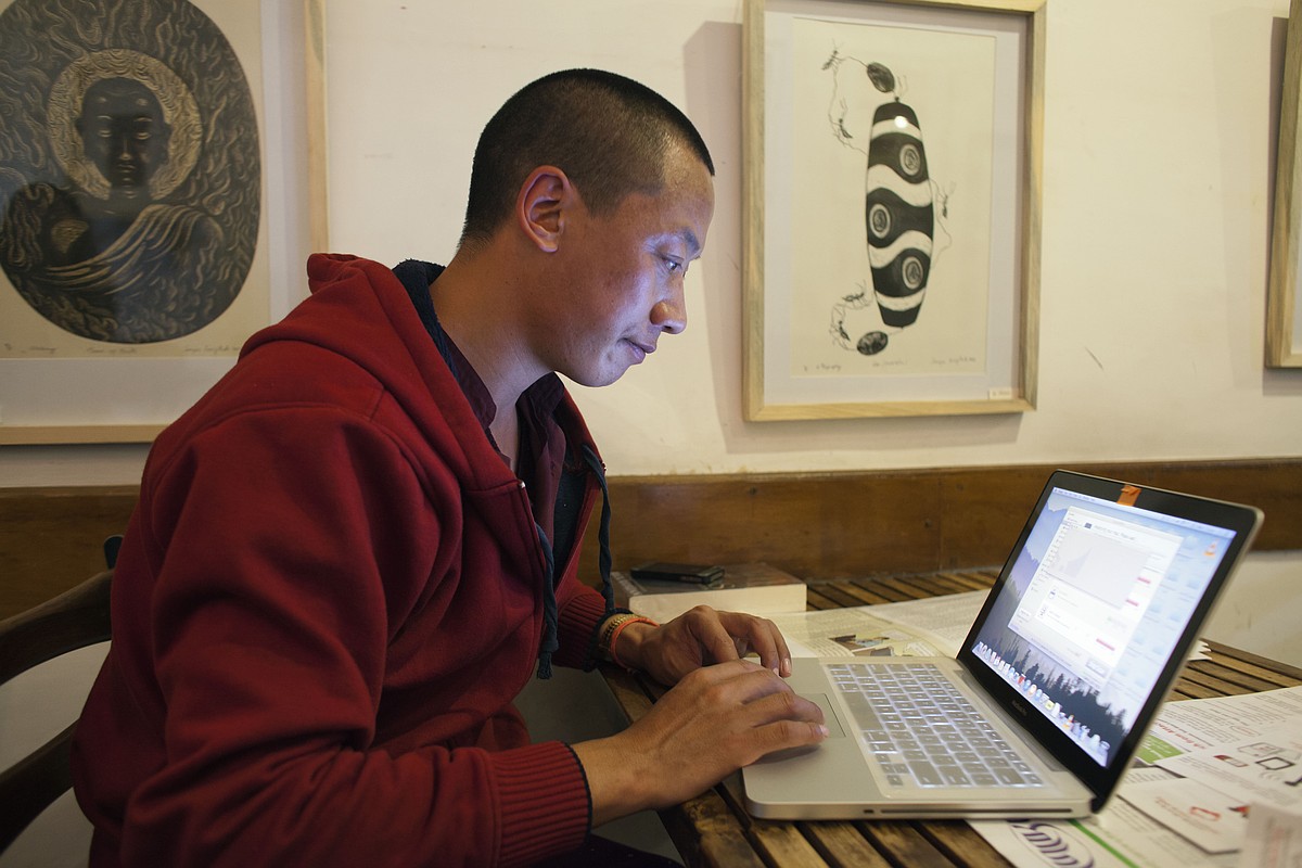 Hacker-hit Tibetan monks 'detach from attachments' | Chattanooga Times ...