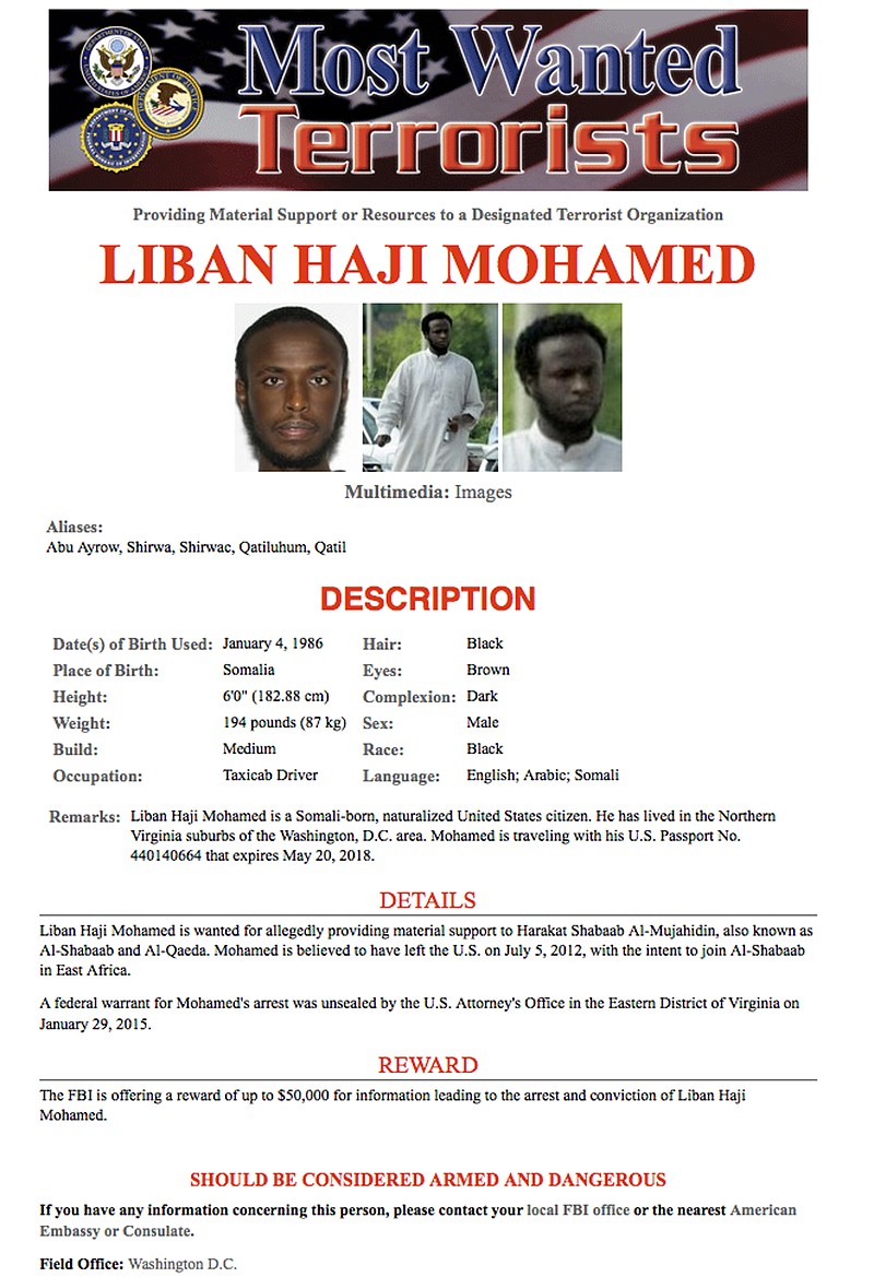 Official: Man on terror most-wanted list detained in Somalia ...