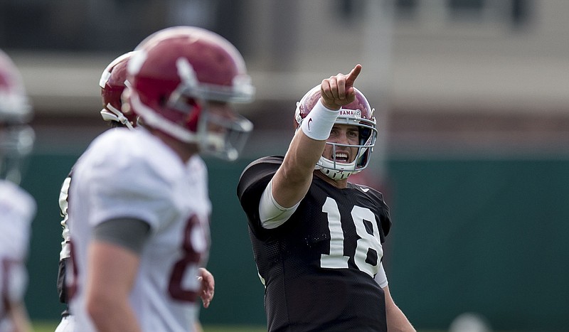Tide's Bateman continues to practice two positions | Chattanooga Times ...