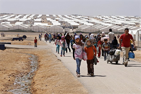 A year on, 'model' camp for Syrian refugees has mixed record ...