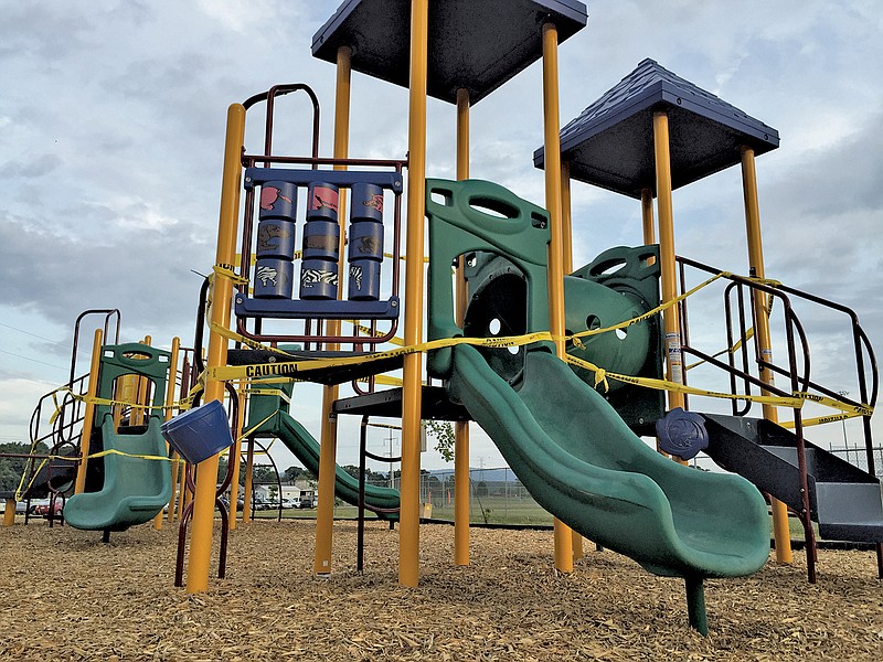 Kimball's new playground in timeout while 'issues' get resolved ...