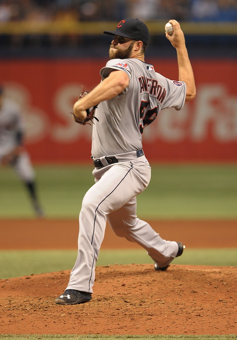 Indians Cody Anderson loses perfect game in 7th inning | Chattanooga ...