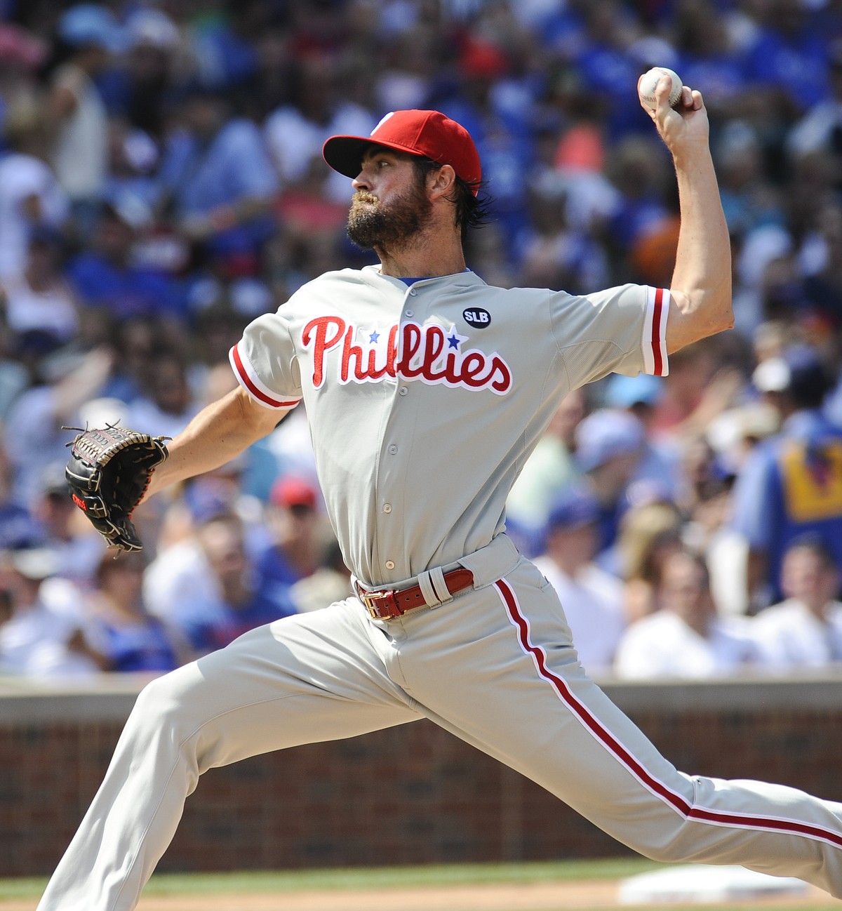 Phillies' Hamels pitching no-hitter thru 6 innings vs Cubs ...