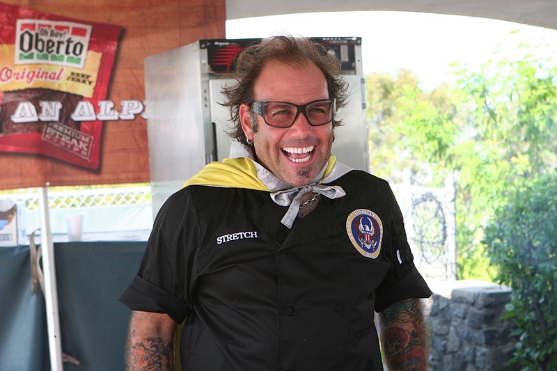 Stretching boundaries: Chef Stretch has fun merging art and food ...