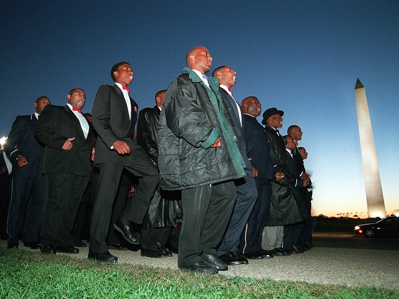 AP WAS THERE: 20 years ago Million Man March drew many to DC ...