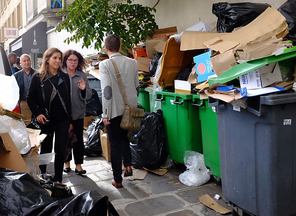 French labor tensions ease as garbage collector strike ends ...