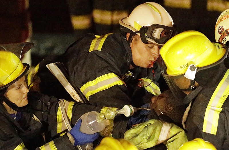 2 die in temporary bridge collapse in Johannesburg | Chattanooga Times ...