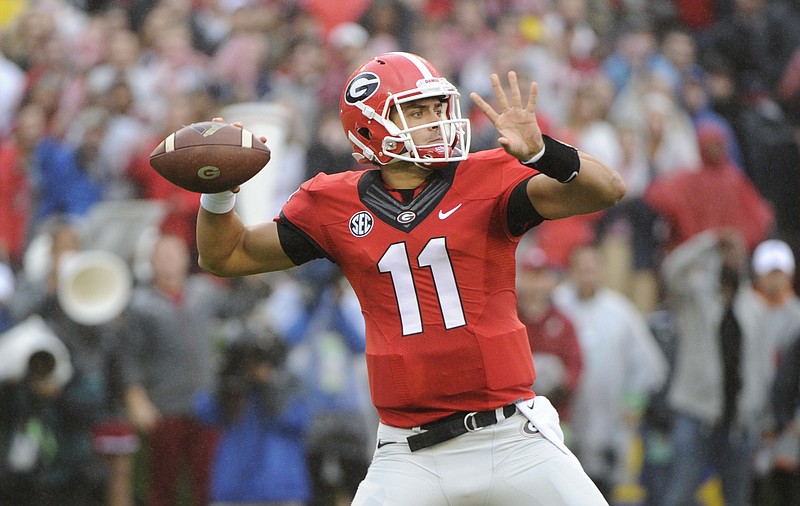 Greyson Lambert has been up and down as Georgia's quarterback ...