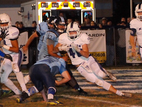 Logan Walters scored five TDs as Marion heads for title game ...