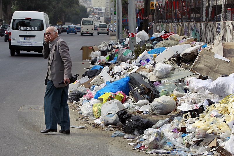 Protests have died but Lebanon's trash disaster continues | Chattanooga ...