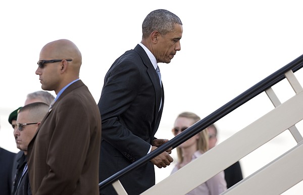 President Obama arrives in London for three-day visit | Chattanooga ...