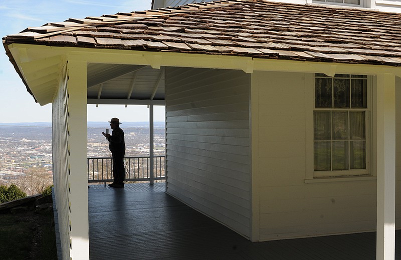 Visitors can climb, hike and bike at Cravens House on Lookout Mountain ...