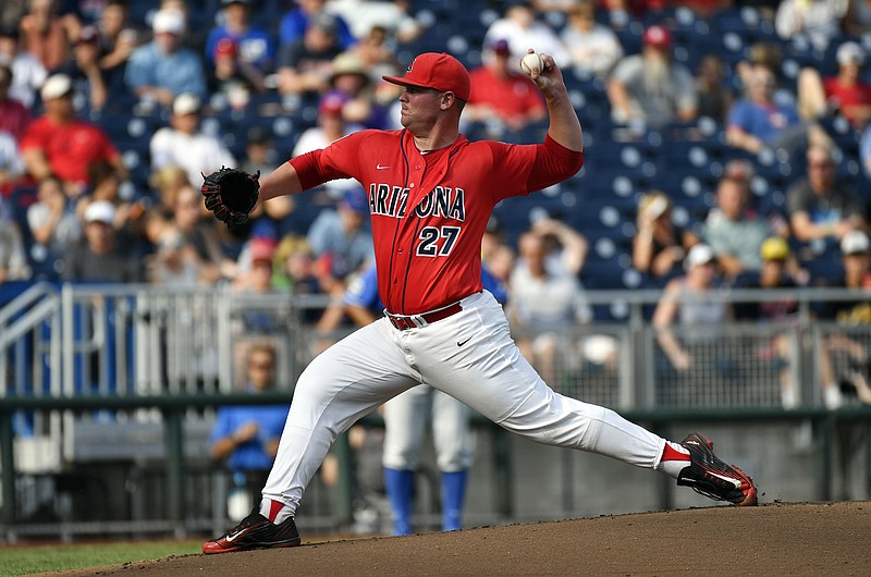 Arizona shuts out UCSB 3-0, advances to CWS bracket final | Chattanooga ...