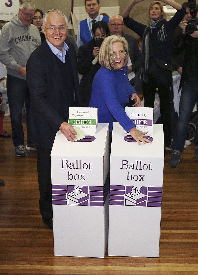 Australians head to the polls in tight election contest | Chattanooga ...