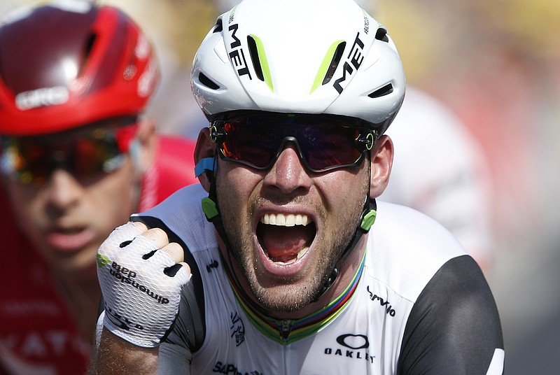 Cavendish wins Tour Stage 6 in mass sprint in Montauban | Chattanooga ...