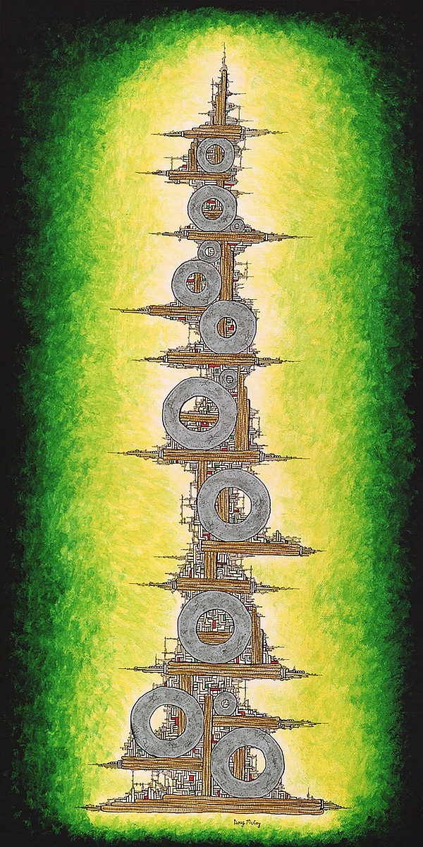 Intricate in the extreme: Complex pen-and-ink drawings require serious ...