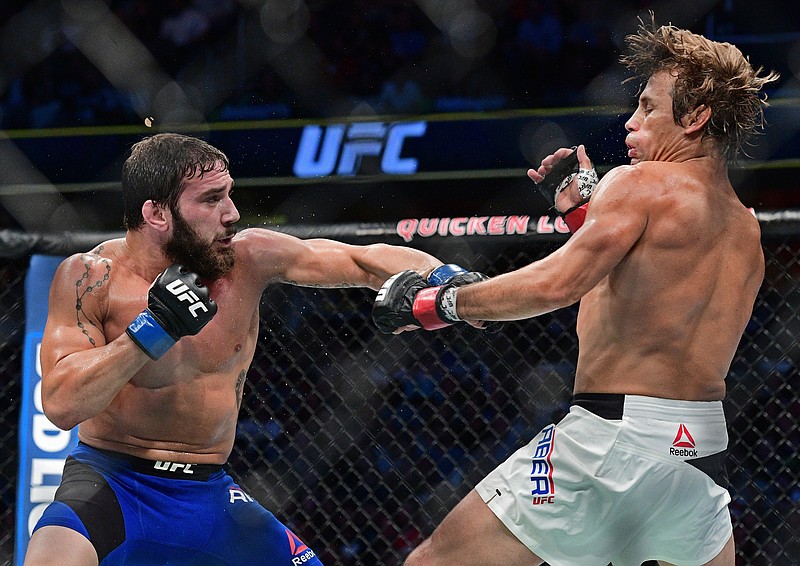 Former wrestling superstar CM Punk pounded in UFC debut | Chattanooga ...