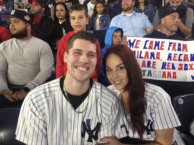 Fan drops ring during televised Yankee Stadium engagement | Chattanooga ...