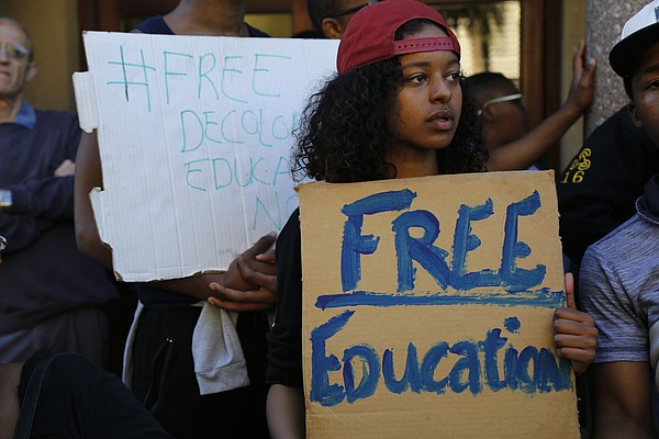 South Africa's Zuma says protests put universities in peril ...