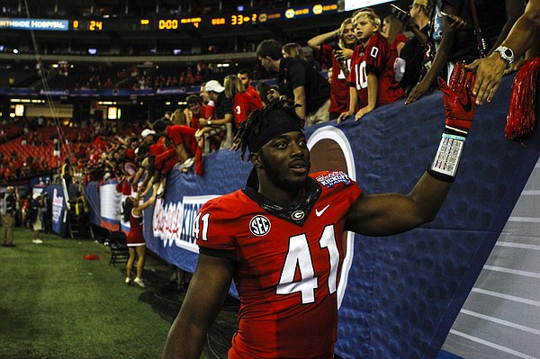 Georgia's Chuks Amaechi savoring first sack in the SEC | Chattanooga ...